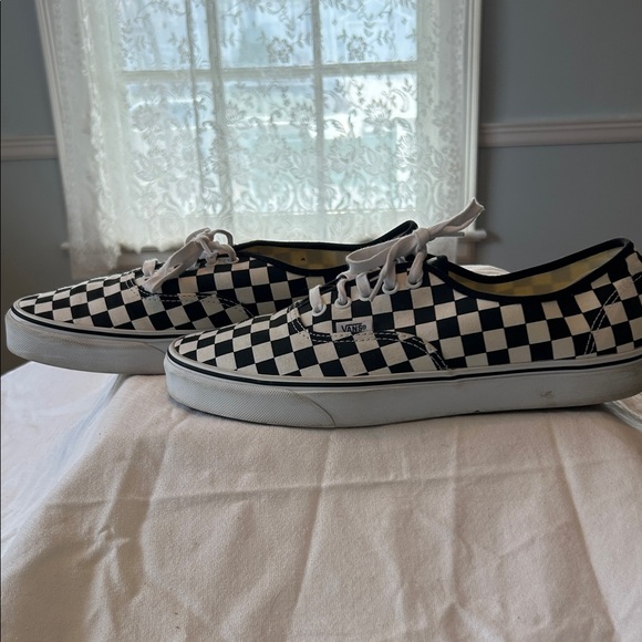 Vans | Shoes | Vans Black And White Checkered Shoes | Poshmark